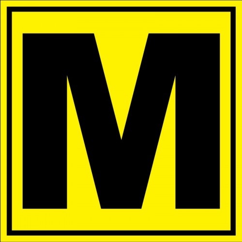 ⚠️ INDICATOARE 🛑 Indicator Pentru depozit litera M randul M si poarta M ...