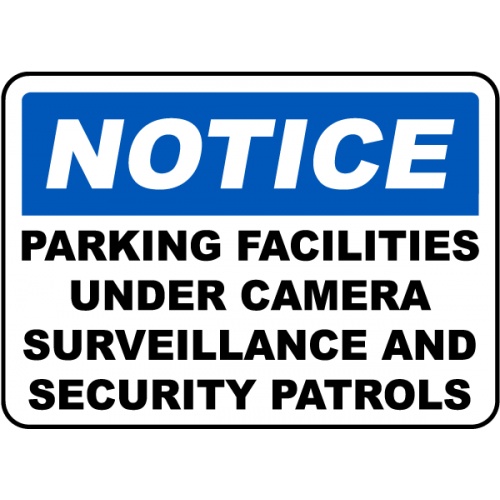 ⚠️ INDICATOARE 🛑 Indicator Parking Facilities Surveillance Sign ...