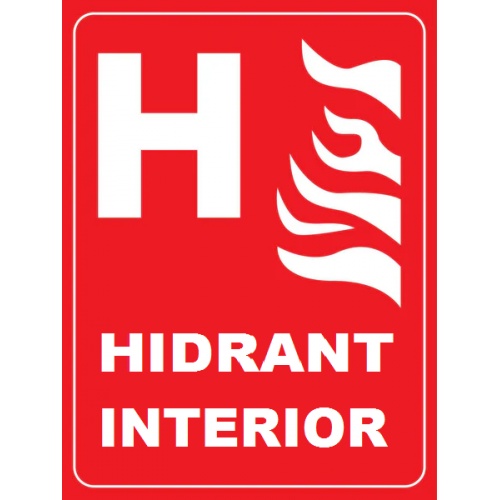 ⚠️ INDICATOARE 🛑 Indicator Pentru hidrant interior, Sticker autocolant ️