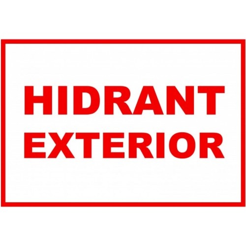 ⚠️ INDICATOARE 🛑 Indicator Semn pentru hidrant exterior, Sticker ...