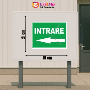 ⚠️ INDICATOARE 🛑 Indicator Cu intrare prin stanga, Sticker autocolant ️