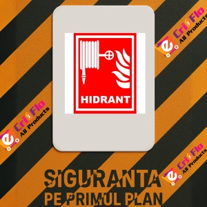⚠️ INDICATOARE 🛑 Indicator De semnalizare hidrant, Sticker autocolant ️