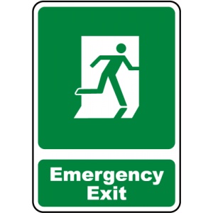 ⚠️ INDICATOARE 🛑 Indicator Emergency exit sign, Sticker autocolant ️