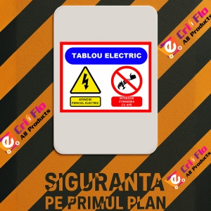 ⚠️ INDICATOARE 🛑 Indicator Pentru tablou electric atentie pericol ...
