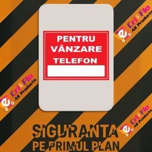 ⚠️ INDICATOARE 🛑 Indicator pentru vanzare, Sticker autocolant ️