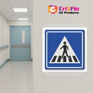 ⚠️ INDICATOARE 🛑 Indicator Trecere de pietoni, Sticker autocolant ️