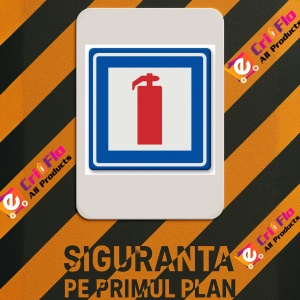 ⚠️ INDICATOARE 🛑 Indicator pentru stingatoare, Sticker autocolant ️