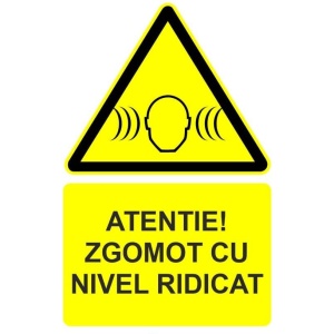 ⚠️ INDICATOARE 🛑 Indicator Atentie zgomot cu nivel ridicat indicator de ...