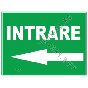 ⚠️ INDICATOARE 🛑 Indicator Cu intrare prin stanga, Sticker autocolant ️