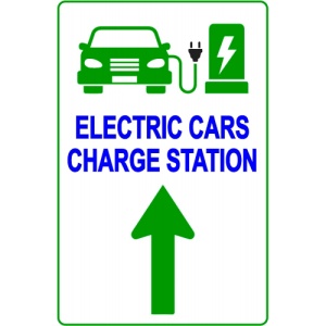 ⚠️ INDICATOARE 🛑 Indicator Electric Vehicle Charging Station Sign ...