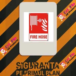 ⚠️ INDICATOARE 🛑 Indicator Fire Hose Signs, Sticker autocolant ️