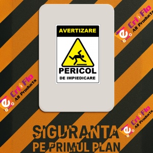⚠️ INDICATOARE 🛑 Indicator Pentru pericol de impiedicare, Sticker ...