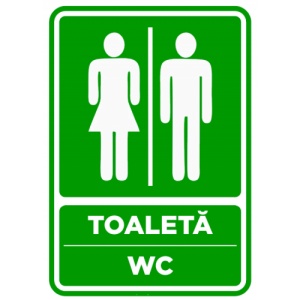 ⚠️ INDICATOARE 🛑 Indicator Toaleta wc, Sticker autocolant ️