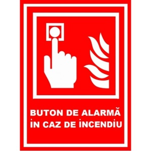 ⚠️ INDICATOARE 🛑 Indicator Pentru buton de alarma in caz de incendiu ...
