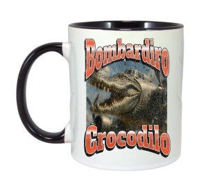 Cana Tralalero TraLaLa cu Bombadiro Crocodilo Funny Italian Brainrot ...