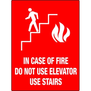 ⚠️ INDICATOARE 🛑 Indicator In case fire do not use elevator use stairs ...