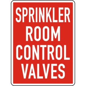 ⚠️ INDICATOARE 🛑 Indicator Sprinkler Room Control Valves Sign, Sticker ...