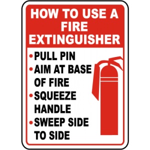 ⚠️ INDICATOARE 🛑 Indicator How To Use Fire Extinguisher sign, Sticker ...