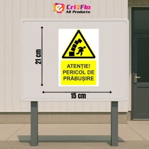 ⚠️ INDICATOARE 🛑 Indicator Atentie pericol de prabusire indicator de ...