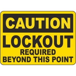 ⚠️ INDICATOARE 🛑 Indicator Caution Lockout Required Beyond This Point ...
