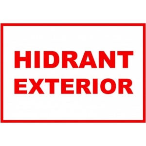 ⚠️ INDICATOARE 🛑 Indicator Semn pentru hidrant exterior, Sticker ...