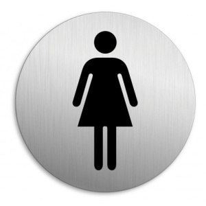 ⚠️ INDICATOARE 🛑 Indicator Toaleta pentru femei, Sticker autocolant ️