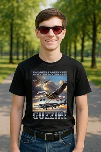 Tricou Barbat Tralalero Tralala cu personajul Bombombini Guzzini ...