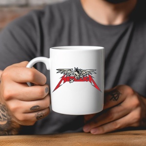 Cana cadou personalizata cu Formatia Metalica Rock Music