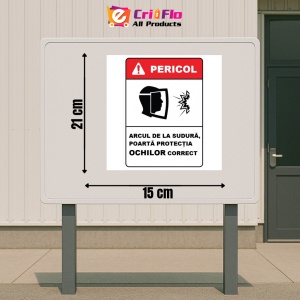 ⚠️ INDICATOARE 🛑 Indicator Arcul de la sudura poarta protectia ochilor ...