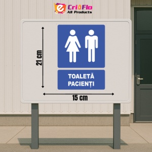 ⚠️ INDICATOARE 🛑 Indicator Indicator toaleta pacienti, Sticker autocolant ️