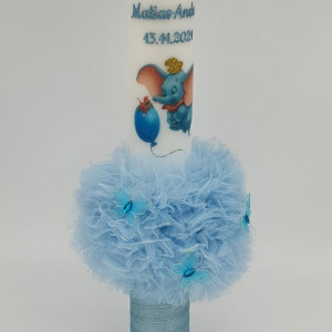 Lumanare Botez Dumbo Elefantul