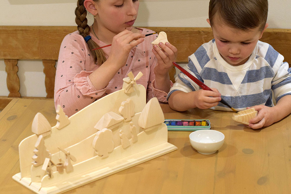 Build and Paint Your Own Village: A Journey of Creativity for Kids