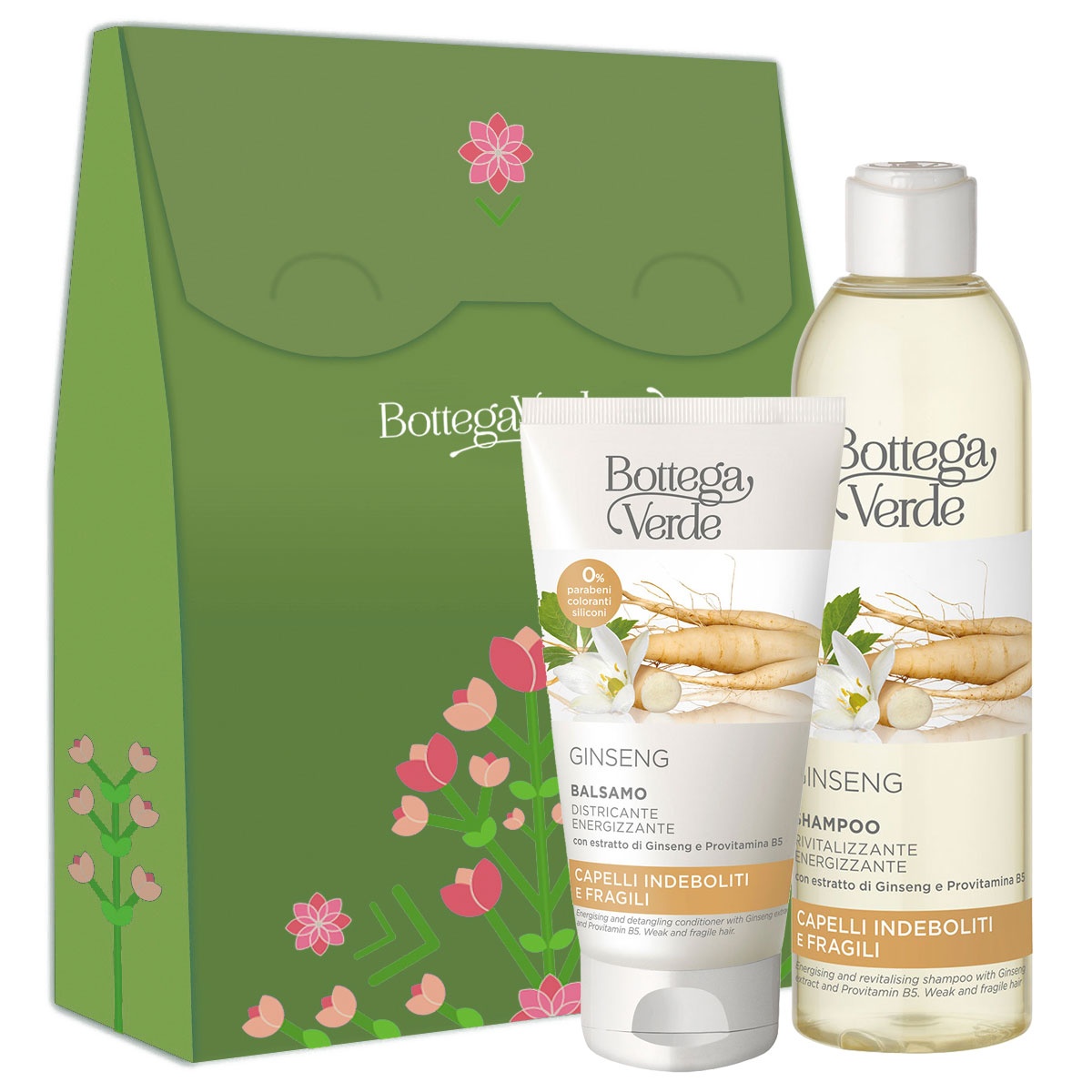 Set cadou femei ingrijire par cu extract de ginseng - Ginseng, 250 ML ...