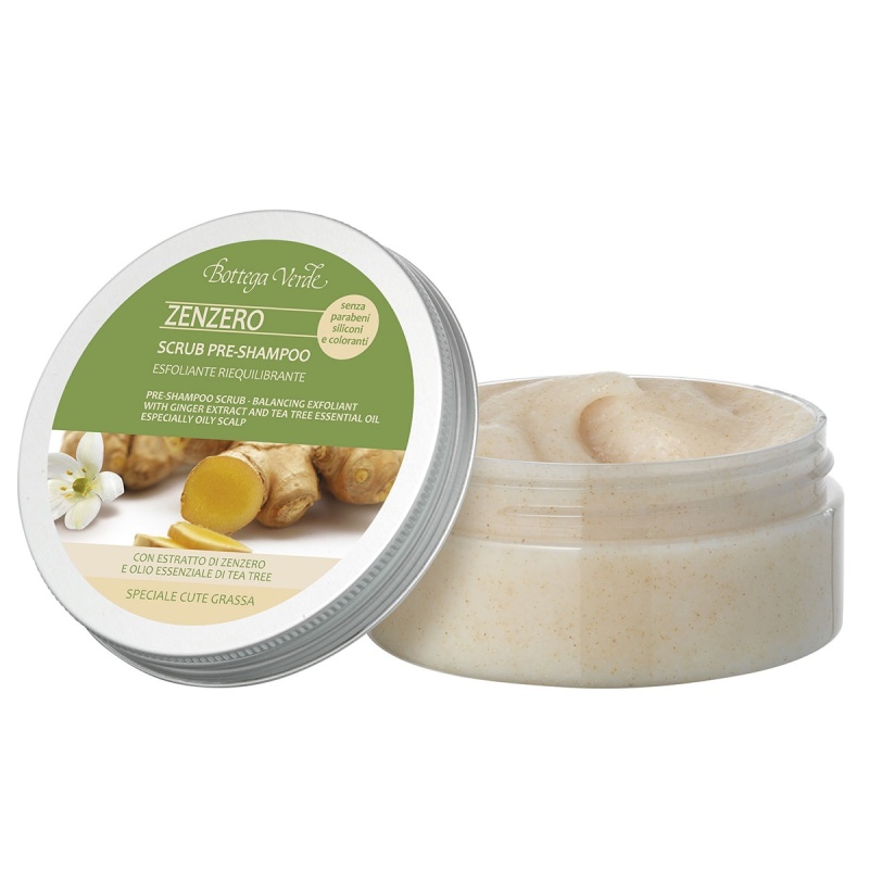 Scrub pentru par, cu extract de ghimbir - Zenzero, 150 ML