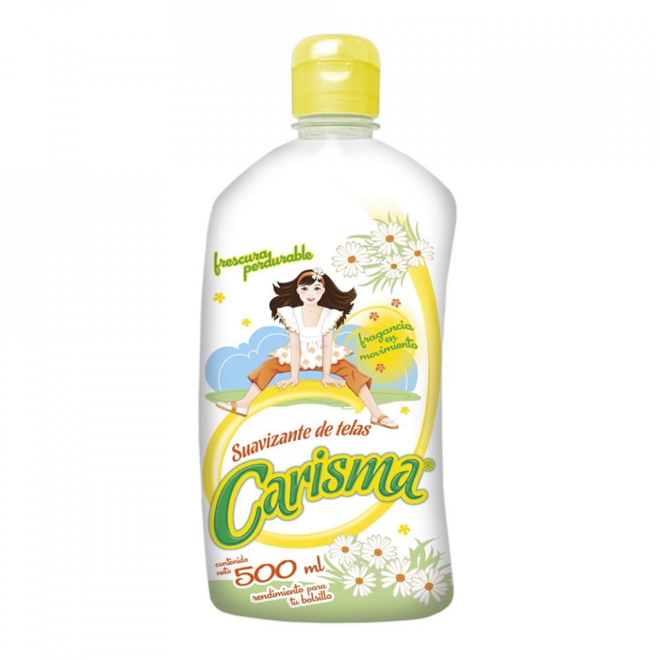 Carisma detergente líquido / Caja con 12 botellas de 500 Ml