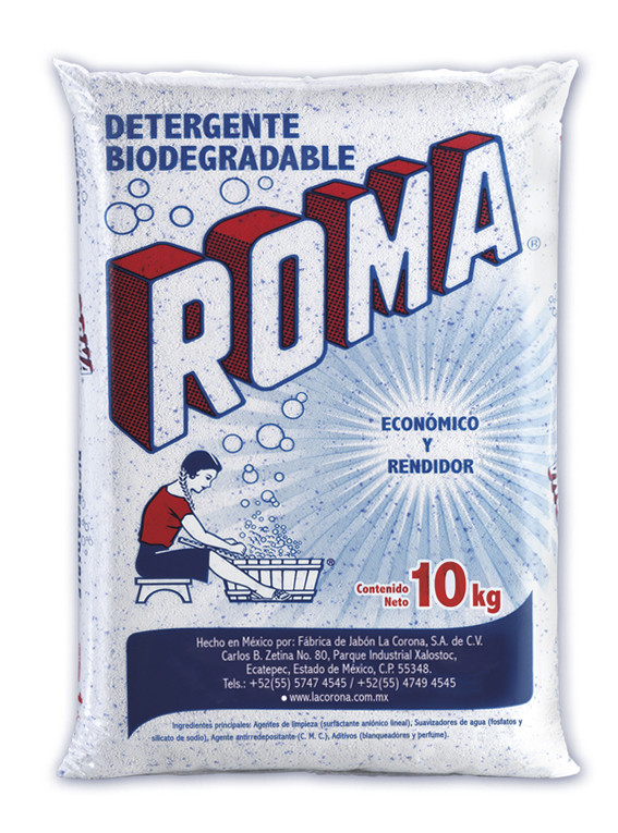 Carisma detergente en polvo / Caja con 10 bolsas de 1 kg