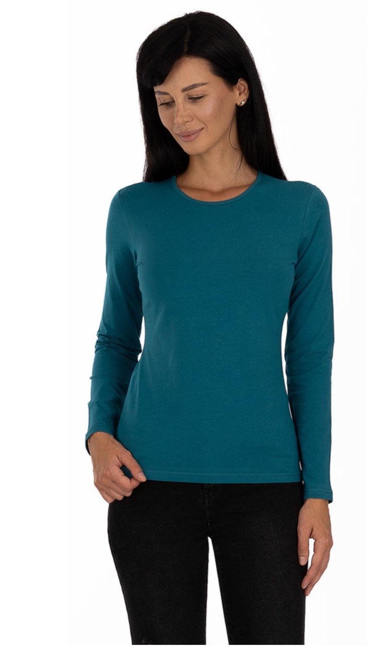 B.2001 Turcoaz, Bluza dama Knox maneca lunga