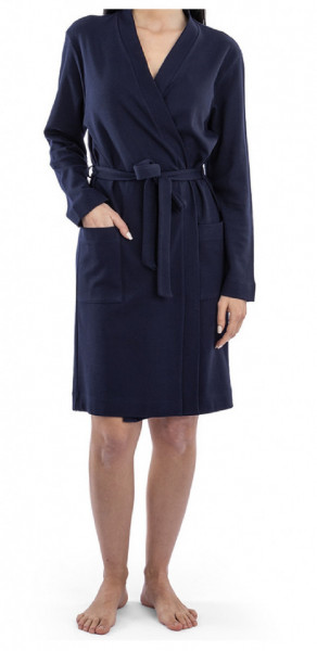 Capot dama de casa, Knox, Subtire din Bumbac, H.2010 Bleumarin