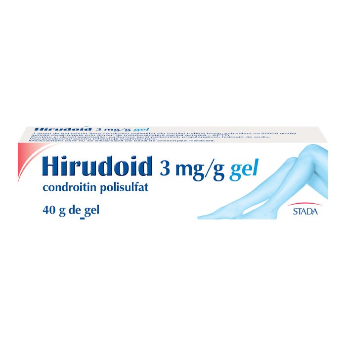Hirudoid gel, 3mg/g, 40 g, Stada