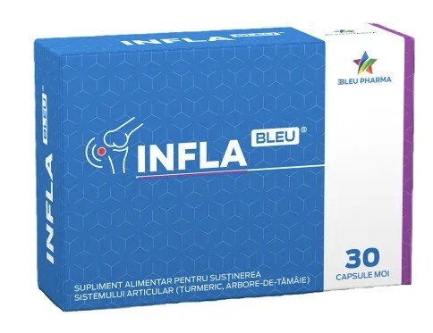 Infla Bleu, 30 capsule moi, Bleu Pharma