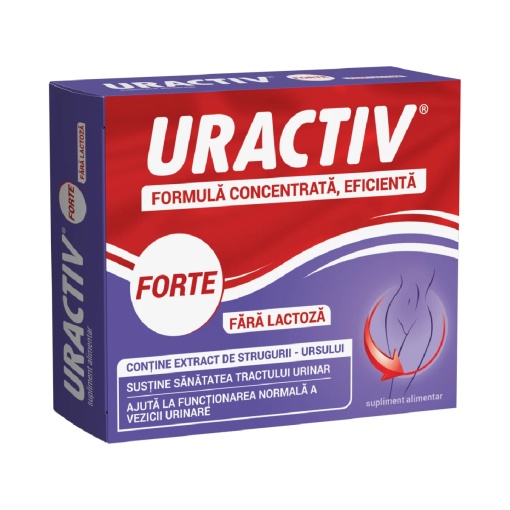 Uractiv Forte fara lactoza, 20 capsule, Terapia