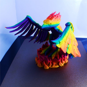 Pasăre Phoenix, 30 cm