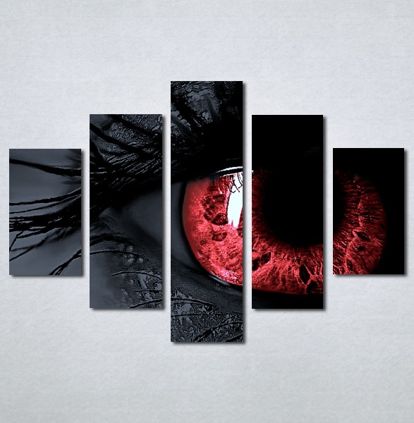 Slike na platnu Crveno oko Nina125_5