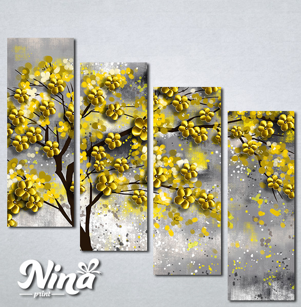 Slike na platnu Drvo žuto lišće Nina295_4