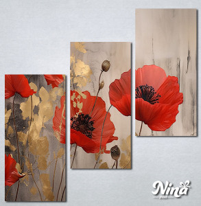 Slike na platnu Cvet maka Nina511_3