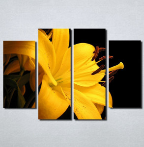 Slike na platnu Zuti cvet Nina103_4