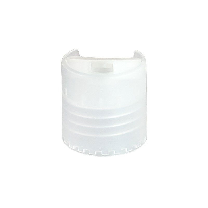 Disc-top cap translucent 24/410