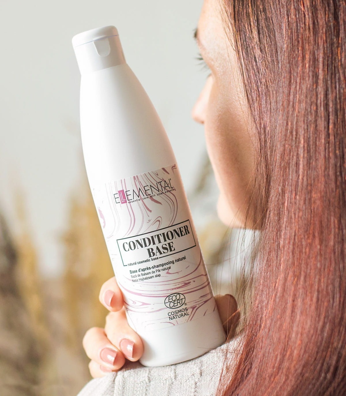 Natural hair conditioner base, professional cosmetic base