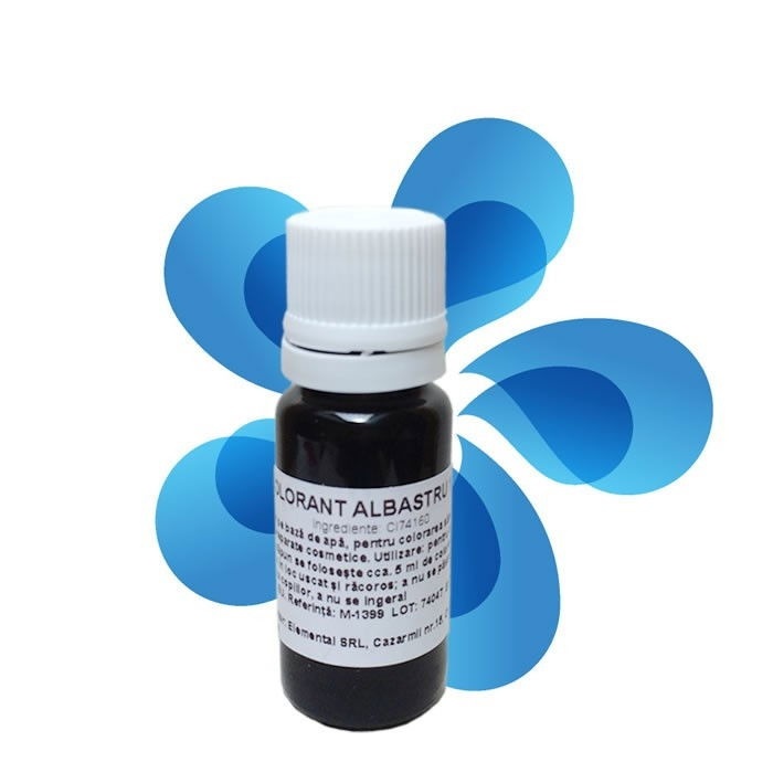 Blue colorant, concentrated pigment for soap making