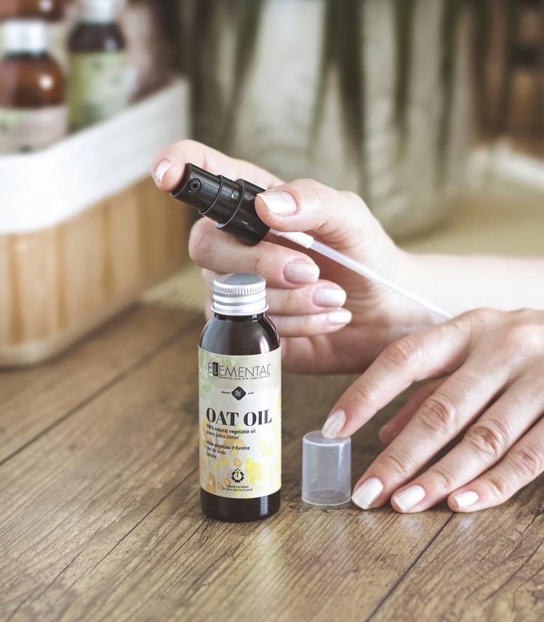 Oat oil, 100% pure soothing premium oil